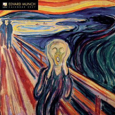 EDVARD MUNCH WALL CAL 2027 (AR Flame Tree Studio FLAME TREE PUB2026 Wall English ISBN：9781806940486 洋書 Art & Entertainme...