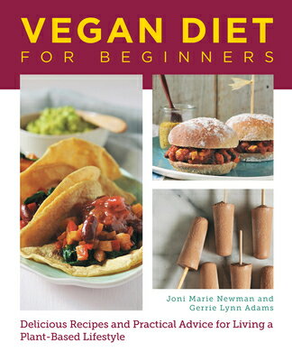 VEGAN DIET FOR BEGINNERS Joni Marie Newman Gerrie Adams NEW SHOE PR2024 Paperback English ISBN：9780760390504 洋書 Family l...