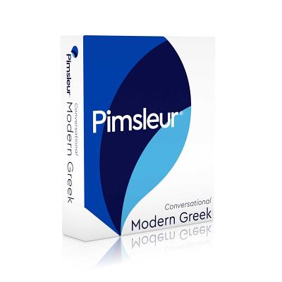 PIMSLEUR GREEK (MODERN) CON 8D Conversational Pimsleur PIMSLEUR2005 Compact　Disc Edition, Revise English ISBN：9780743550...