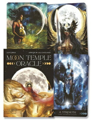 FLSH CARDーMOON TEMPLE ORACLE Suzy Cherub Laila Savolainen BLUE ANGEL2024 Other English ISBN：9780738780528 洋書 Social Scie...