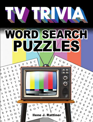 TV TRIVIA WORD SEARCH PUZZLES Dover Brain Games & Puzzles Ilene J. Rattiner DOVER PUBN INC2020 Paperback English ISBN：97...