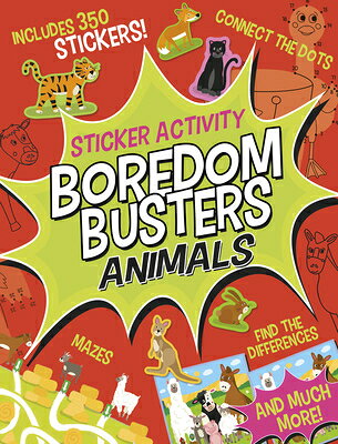 BOREDOM BUSTERS ANIMALS STICKE Tiger Tales Liza Lewis TIGER TALES2023 Paperback English ISBN：9781664340541 洋書 Books for ...