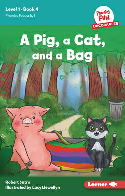 PIG A CAT & A BAG Phonics Fun Decodables ーー Level 1 Robert Sutro Lucy Llewellyn LERNER PUBN2024 Paperback English ISBN：9...