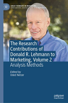 RESEARCH CONTRIBUTIONS OF DONA Great Thinkers in Marketing Oded Netzer PALGRAVE MACMILLAN2026 Hardcover English ISBN：978...