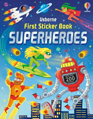 1ST STICKER BK SUPERHEROES First Sticker Books Kate Nolan Valeria Danilova USBORNE BOOKS2025 Paperback English ISBN：9781...