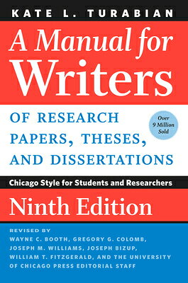 MANUAL FOR WRITERS OF RESEARCH Chicago Guides to Writing, Editing, and Publishing Kate L. Turabian Wayne C. Booth Gregor...