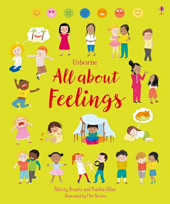 ALL ABT FEELINGS All about Felicity Brooks Mar Ferrero USBORNE BOOKS2023 Hardcover English ISBN：9781805070580 洋書 Books f...