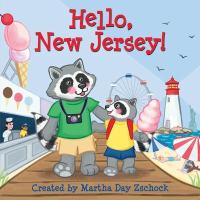 HELLO NEW JERSEY Hello Martha Day Zschock ARCADIA CHILDRENS BOOKS2018 Board　Books English ISBN：9781938700583 洋書 Books fo...