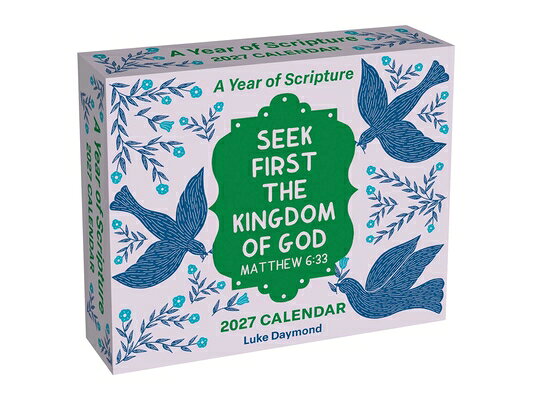 YEAR OF SCRIPTURE 2027 DAYーTOー Luke Daymond ANDREWS & MCMEEL2026 Daily English ISBN：9798881610647 洋書 Social Science（社会科学...