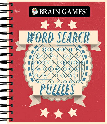 BRAIN GAMES ー WORD SEARCH PUZZ Brain Games Publications International Ltd Brain Games PUBN INTL2019 Spiral English ISBN：...