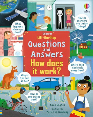LIFTーTHEーFLAP QUES & ANSW HOW Questions and Answers Katie Daynes MarieーEve Tremblay USBORNE BOOKS2025 Board　Books Englis...