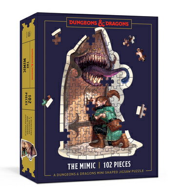 D&Dー MINI SHAPED JIGSAW PUZZLE Dungeons & Dragons Official Dungeons & Dragons Licensed POTTER CLARKSON N2023 Board　Games...