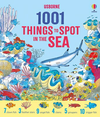 1001 THINGS TO SPOT IN THE SEA 1001 Things to Spot Katie Daynes Teri Gower USBORNE BOOKS2025 Hardcover English ISBN：9781...