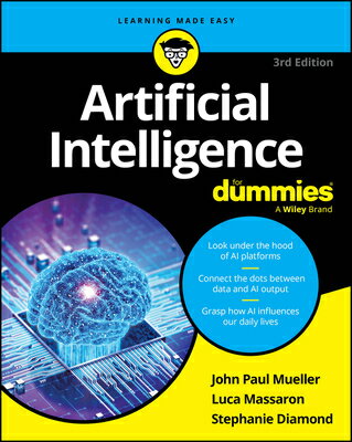 ARTIFICIAL INTELLIGENCE FOR DU John Paul Mueller Luca Massaron Stephanie Diamond FOR DUMMIES2024 Paperback English ISBN：...