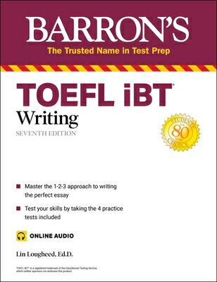TOEFL IBT WRITING (WITH ONLINE Barron's Test Prep Lin Lougheed TEST PREP2021 Paperback English ISBN：9781506270715 洋書 Ref...