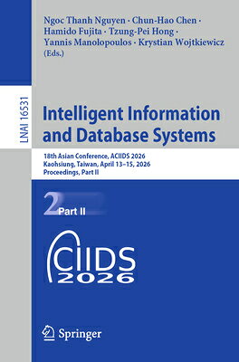 INTELLIGENT INFO & DATABASE SY Ngoc Thanh Nguyen ChunーHao Chen Hamido Fujita SPRINGER2026 Paperback English ISBN：9789819...