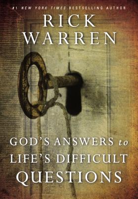 GODS ANSW TO LIFES DIFFICULT Q Living with Purpose Rick Warren ZONDERVAN2014 Hardcover English ISBN：9780310340751 洋書 Soc...