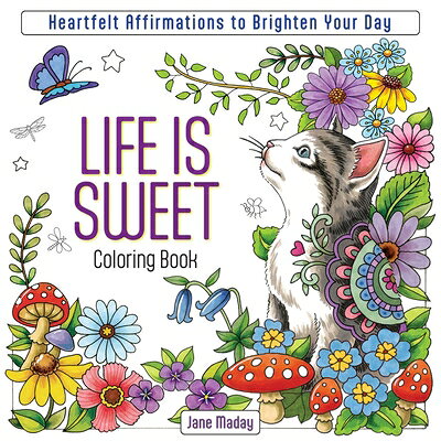 LIFE IS SWEET COLOR BK Jane Maday GET CREATIVE 62024 Paperback English ISBN：9781684620760 洋書 Family life & Comics（生活＆コミッ...