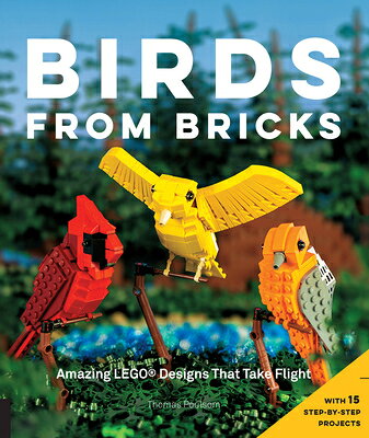BIRDS FROM BRICKS Thomas Poulsom QUARRY BOOKS2016 Paperback English ISBN：9781631590795 洋書 Art & Entertainment（芸術＆エンターテイン...