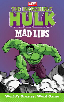 MAD LIBS INCREDIBLE HULK MAD L Mad Libs Brandon T. Snider PRICE STERN SLOAN INC2025 Paperback English ISBN：9780593890806...