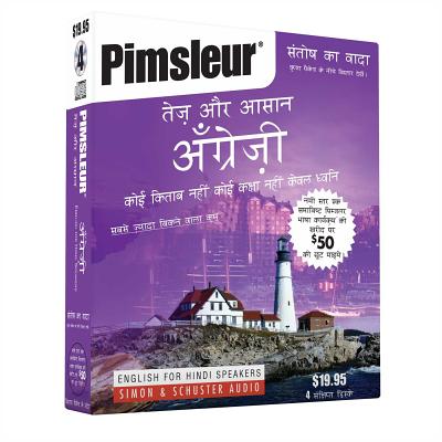 HINーPIMSLEUR ENGLISH FOR HI 4D Quick & Simple Pimsleur PIMSLEUR2001 Compact　Disc Lessons Hindi ISBN：9780671790820 洋書 Ref...