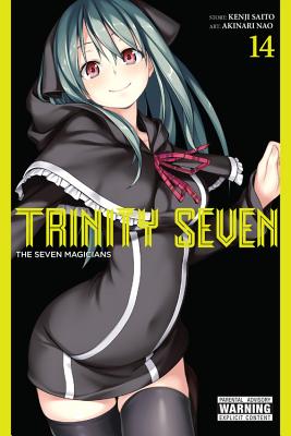 TRINITY 7 VOL 14 Trinity Seven Kenji Saito Akinari Nao Christine Dashiell YEN PR2018 Paperback English ISBN：978031647082...