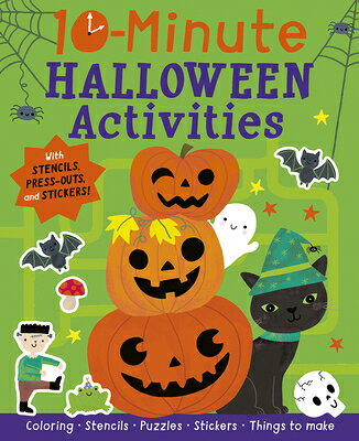 10ーMIN HALLOWEEN ACTIVITIES Helen Hughes Rosalind Maroney TIGER TALES2024 Paperback English ISBN：9781664340831 洋書 Books ...