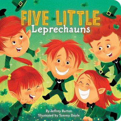 5 LITTLE LEPRECHAUNSーBOARD Jeffrey Burton Tommy Doyle LITTLE SIMON2022 Board　Books English ISBN：9781665910835 洋書 Books f...