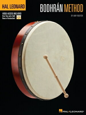 HAL LEONARD BODHRAN METHOD ー I Amy Richter HAL LEONARD PUB CO2021 Paperback English ISBN：9781540060839 洋書 Art & Entertai...