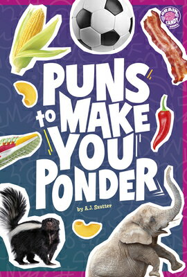 PUNS TO MAKE YOU PONDER Lol Brain Busters A. J. Sautter CAPSTONE PR2026 Library　Binding English ISBN：9798875240850 洋書 Bo...