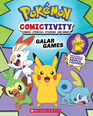 POKEMON COMICTIVITY ACTIVITY B Scholastic SCHOLASTIC2021 Paperback English ISBN：9781338670882 洋書 Books for kids（児童書） Juv...