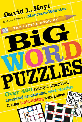 LITTLE BK OF BIG WORD PUZZLES David L. Hoyt MerriamーWebster WORKMAN PR2015 Paperback English ISBN：9780761180883 洋書 Famil...