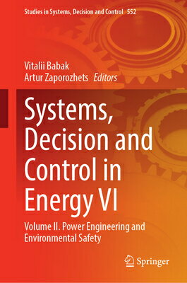 SYSTEMS DECISION & CONTROL IN Studies in Systems, Decision and Control Vitalii Babak Artur Zaporozhets SPRINGER NATURE20...