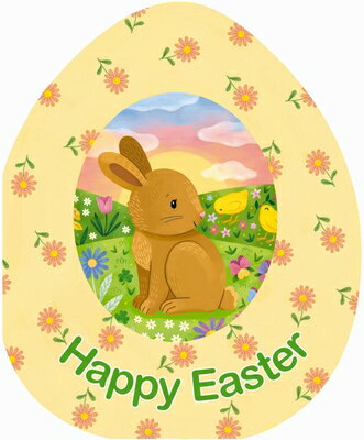 HAPPY EASTER An Easter EggーShaped Board Book Emily Emerson Zondervan ZONDERVAN2022 Board　Books English ISBN：978031077091...