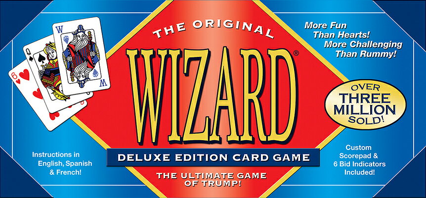 WIZARD CARD GAME DLX/E Ken Fisher U S GAMES SYSTEMS INC1997 Other Deluxe English ISBN：9781572810938 洋書 Family life & Com...