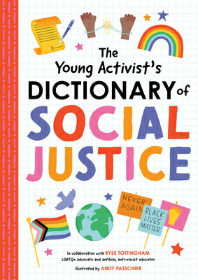 YOUNG ACTIVISTS DICT OF SOCIAL Duopress Labs Andy Passchier Ryse Tottingham DUOPRESS2022 Hardcover In Collaboratio Engli...