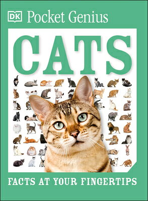 PCKT GENIUS CATS Pocket Genius DK DK PUB2020 Paperback English ISBN：9781465490988 洋書 Books for kids（児童書） Juvenile Nonfic...