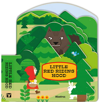 LITTLE RED RIDING HOOD Fairy Tale Shape Books Radka Piro Shunsuke Satake ALBATROS MEDIA2024 Hardcover English ISBN：97880...