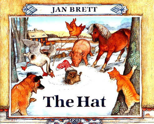 HAT Jan Brett PUTNAM YOUNG READERS1997 Hardcover English ISBN：9780399231018 洋書 Books for kids（児童書） Juvenile Fiction