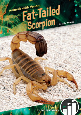 FATーTAILED SCORPION Animals with Venom Julie Murray ABDO ZOOM2020 Library　Binding English ISBN：9781098221034 洋書 Books fo...