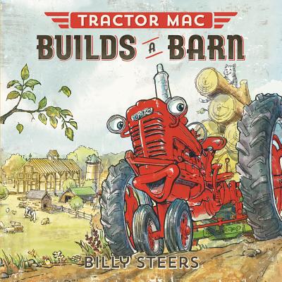TRACTOR MAC BUILDS A BARN Tractor Mac Billy Steers FARRAR STRAUSS & GIROUX2015 Hardcover English ISBN：9780374301057 洋書 B...