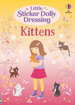 LITTLE SDD KITTENS Little Sticker Dolly Dressing Fiona Watt Lizzie MacKay USBORNE BOOKS2023 Paperback English ISBN：97818...