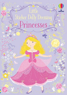 LITTLE SDD PRINCESS Little Sticker Dolly Dressing Fiona Watt Lizzie MacKay USBORNE BOOKS2023 Paperback English ISBN：9781...