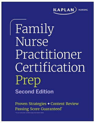 FAMILY NURSE PRACTITIONER CERT Kaplan Test Prep Kaplan Nursing KAPLAN PUB2026 Paperback English ISBN：9781506291116 洋書 Co...
