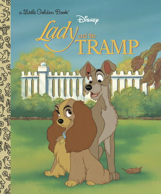 LADY & THE TRAMP Little Golden Book Teddy Slater Bill Langley Ron Dias GOLDEN BOOKS PUB CO INC1993 Hardcover English ISB...