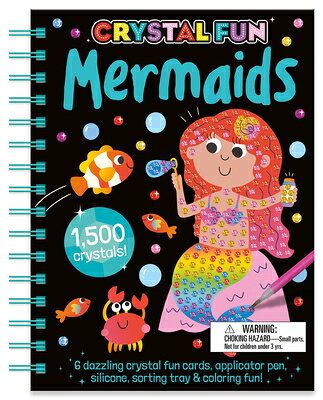 CRYSTAL FUN MERMAIDS Crystal Fun Zach Rosenthal Damien Barlow TWO WINDMILLS2025 Spiral English ISBN：9781835551141 洋書 Boo...