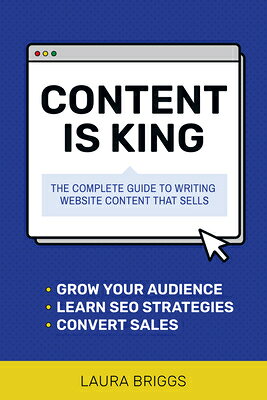 CONTENT IS KING Laura Briggs ENTREPRENEUR PR2023 Paperback English ISBN：9781642011173 洋書 Business & SelfーCulture（ビジネス） B...