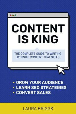 CONTENT IS KING Laura Briggs ENTREPRENEUR PR2023 Paperback English ISBN：9781642011173 洋書 Business & SelfーCulture（ビジネス） B...