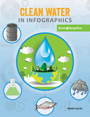 CLEAN WATER IN INFOGRAPHICS 21st Century Skills Library: EnviroーGraphics Renae Gilles CHERRY LAKE PUB2020 Paperback Engl...