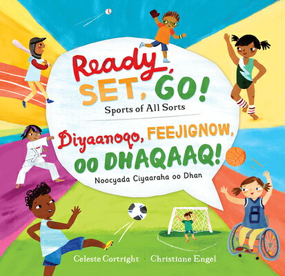 SOMーREADY SET GO (BILINGUAL SO Celeste Cortright Christiane Engel BAREFOOT BOOKS2020 Paperback Bilingual Somali ISBN：978...